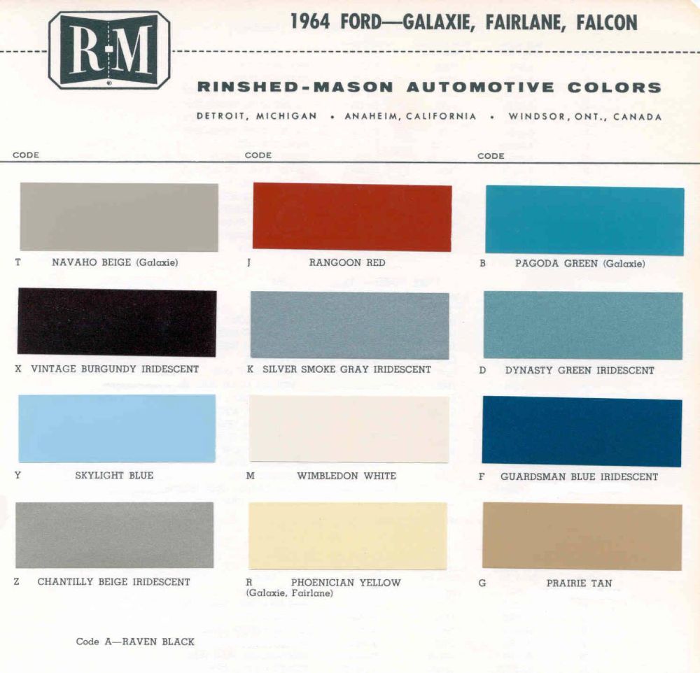 1964 Ford Galaxie Paint Colors Psoriasisguru 1964 Ford Galaxie Paint Colors Psoriasisguru