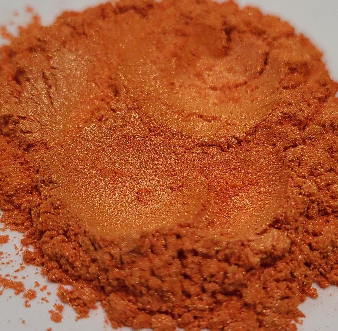 Custom Paint with Honeycomb Yellow Orange Pearl Mica Pigment. - Vintage ...